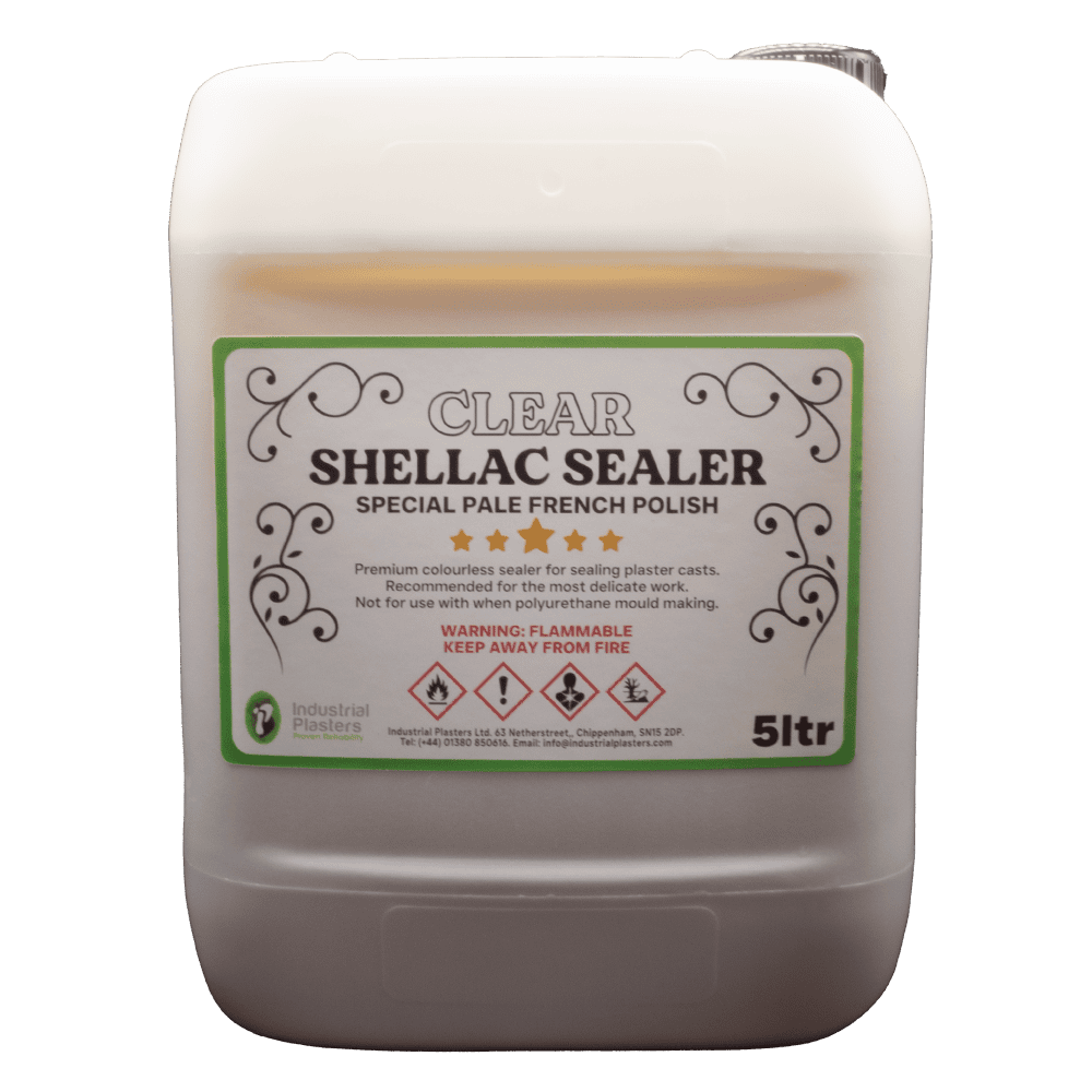 Clear Shellac Plaster Sealer - Industrial Plasters