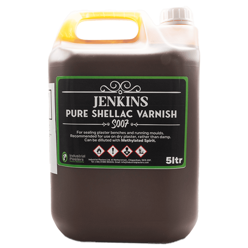 Jenkins Pure Shellac Varnish S007 - Industrial Plasters