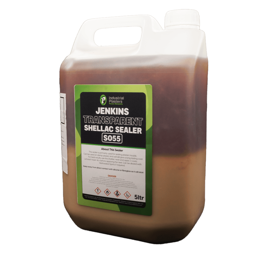 Jenkins Transparent Shellac Sealer S055 - Industrial Plasters