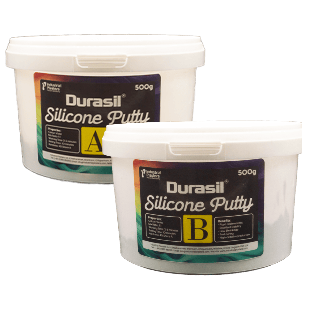 Durasil® Silicone Putty Kits (Parts A + B) - Industrial Plasters