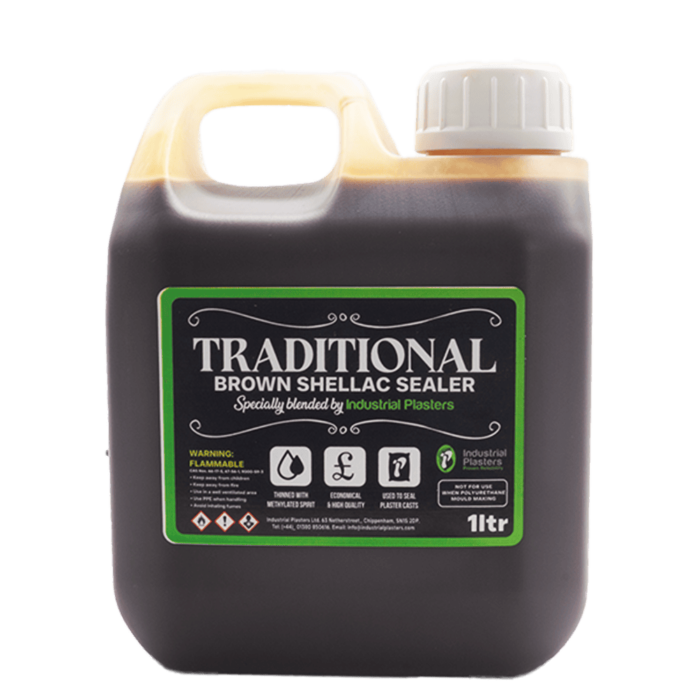 Traditional Brown Shellac Sealer (Own Blend) - Industrial Plasters