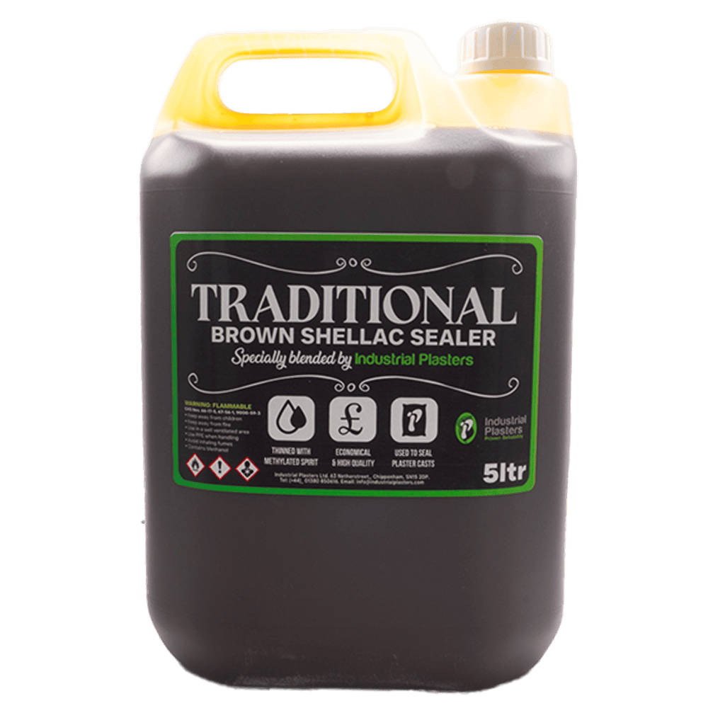 Traditional Brown Shellac Sealer (Own Blend) - Industrial Plasters